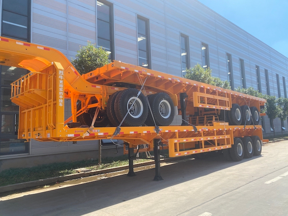 Flatbed Semi Trailer, Skeleton Semi Trailer, Lowbed Semi Trailer, Fuel ...