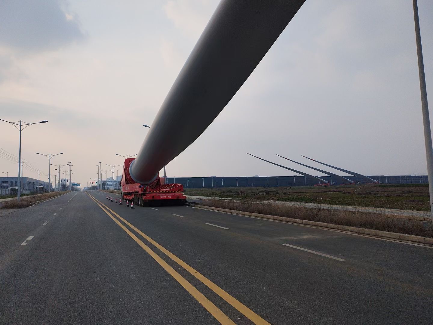 Wind Turbine Blade Transport Semi Trailer Manufacturers - Buy Wind ...